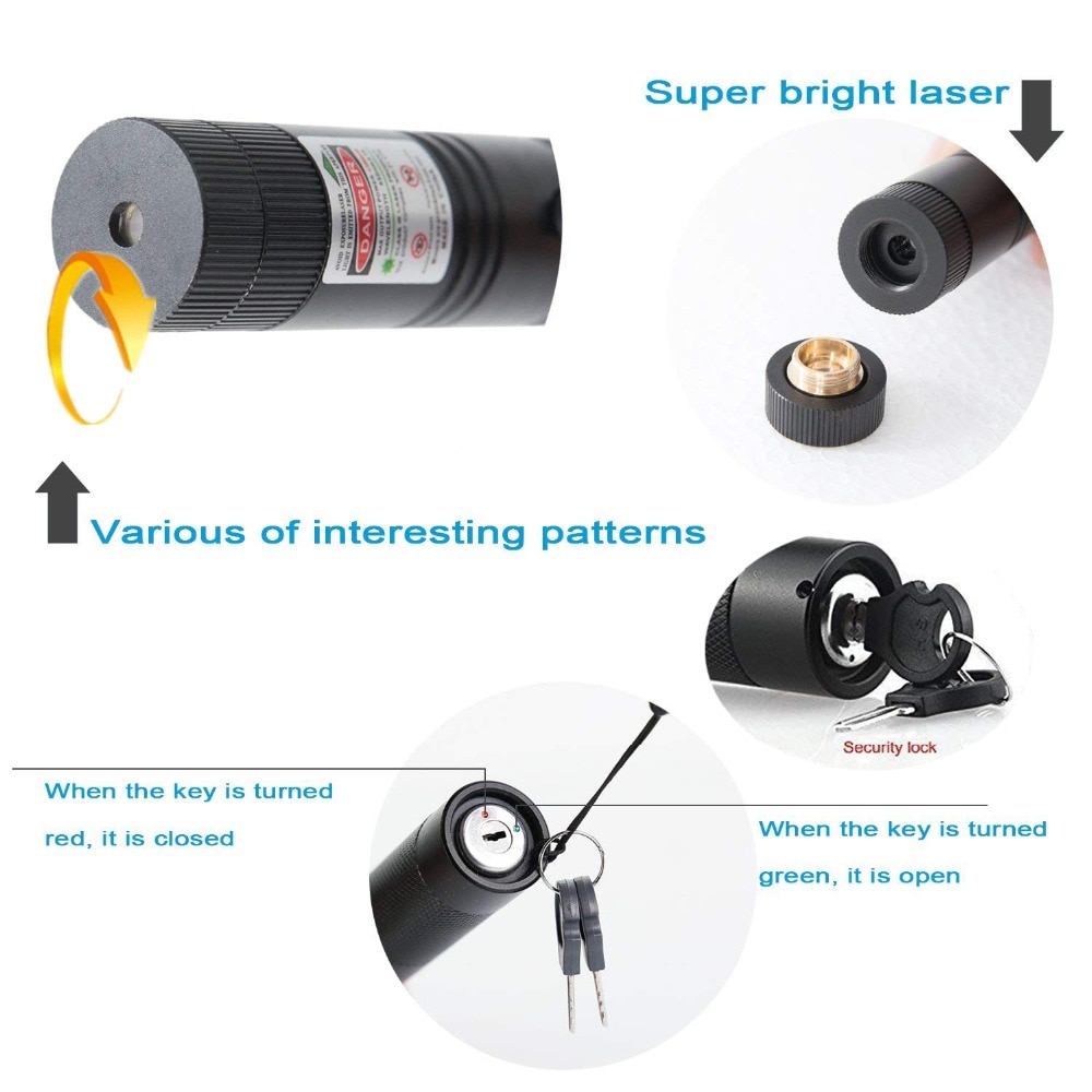 Puntero Laser varios colores - Puntero Laser varios colores para señalizar